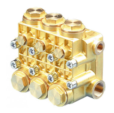 INTERPUMP High Pressure Pump Full Brass Head With Water Seals & Valves For W2525 | Garage ...