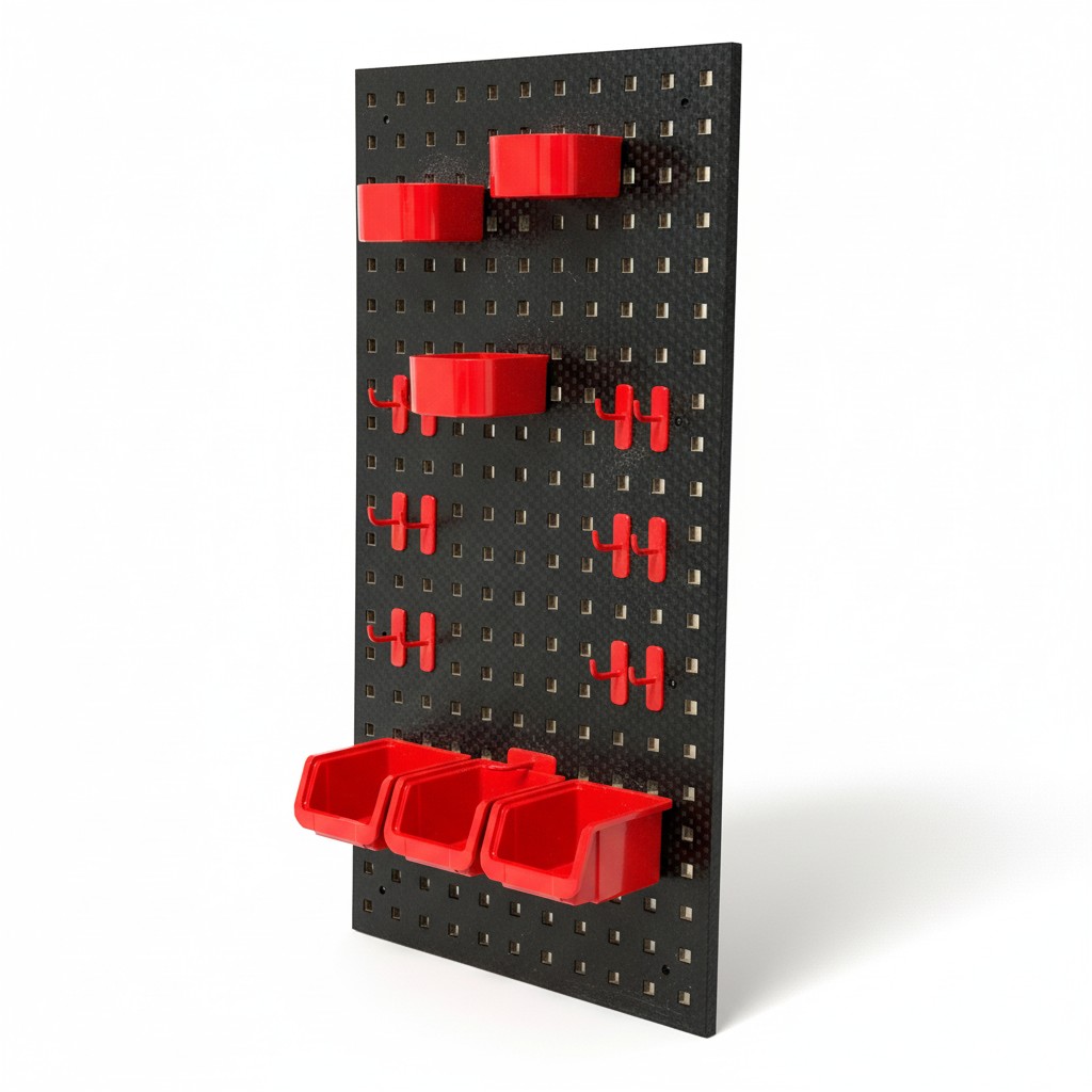 BROTHERS Empty Wall-Mounted Detailing & Workshop Tools Board With 15 ...