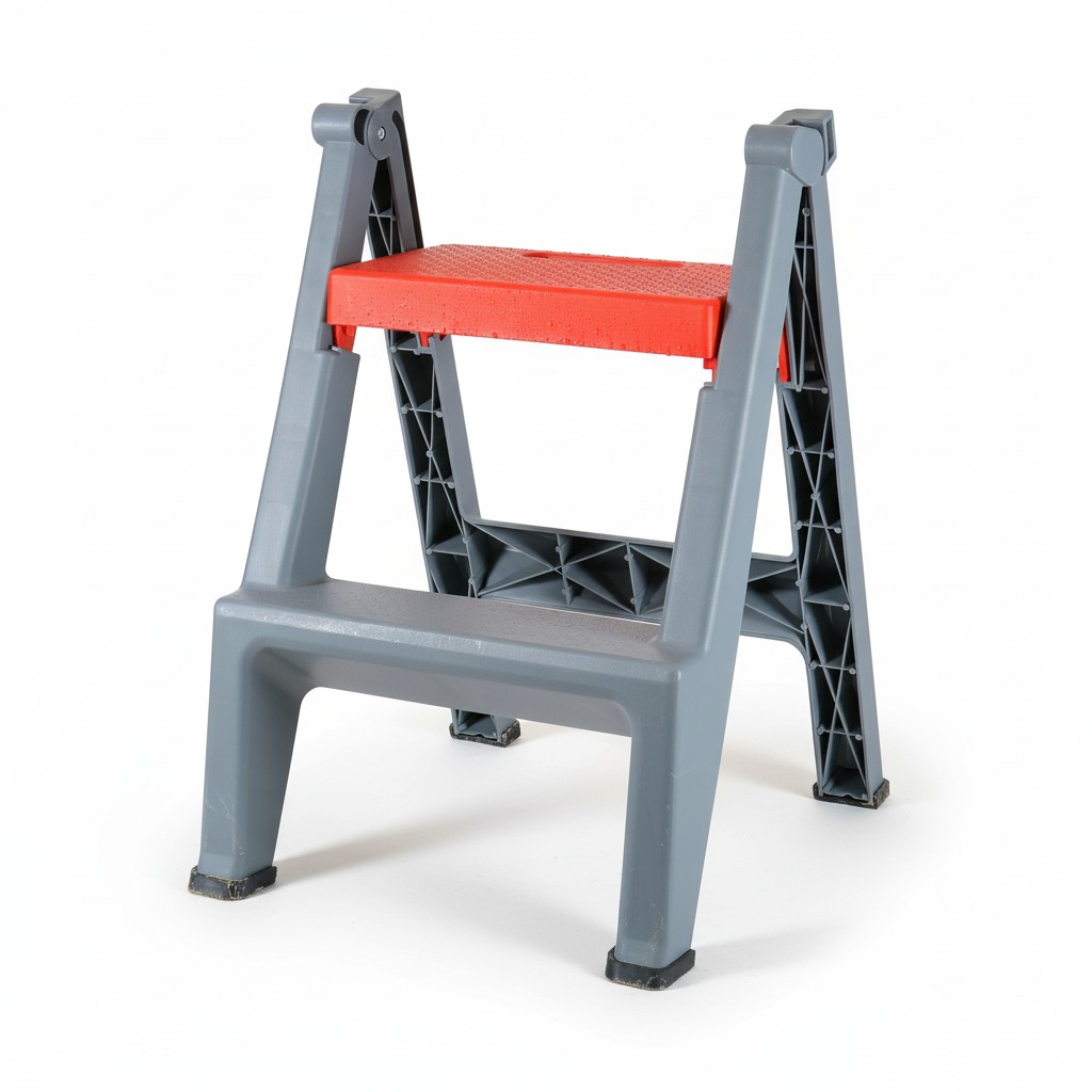 BROTHERS Folding 2-Step Ladder Stool For Detailing & Car Washing ...