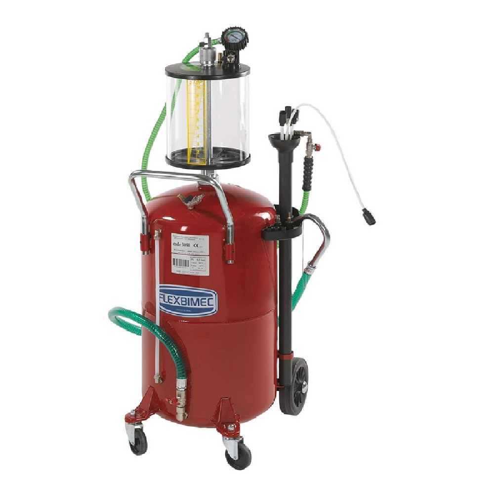 FLEXBIMEC 3090 Pneumatic Mobile Waste Oil Suction Unit 80L | Garage ...