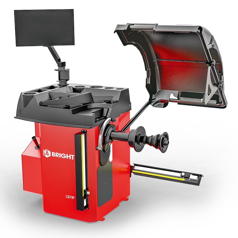 BRIGHT Automatic Wheel Balancer With Touch Screen CB78P Italian ...