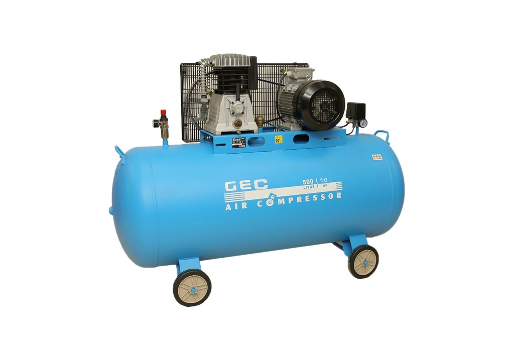 GEC COMPRESSORS 500LTR-2090Z Belt Driven Air Compressor 10Bar 500Liter ...