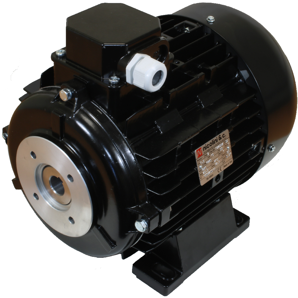NICOLINI Hollow Shaft Electric Motor 4-Poles 7.5kW 10HP 1450Rpm 380V ...