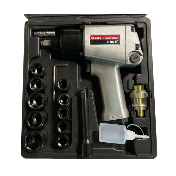 FORE FD 2506K Air Impact Wrench With Impact Socket 1 2 Inch 850 N.m Garage Equipment Center GEC Egypt